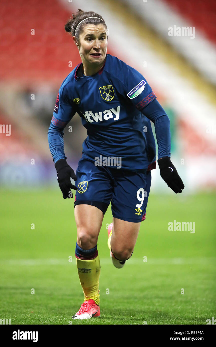 West Ham United's Jane Ross during the FA Continental Tyres Cup, Group ...