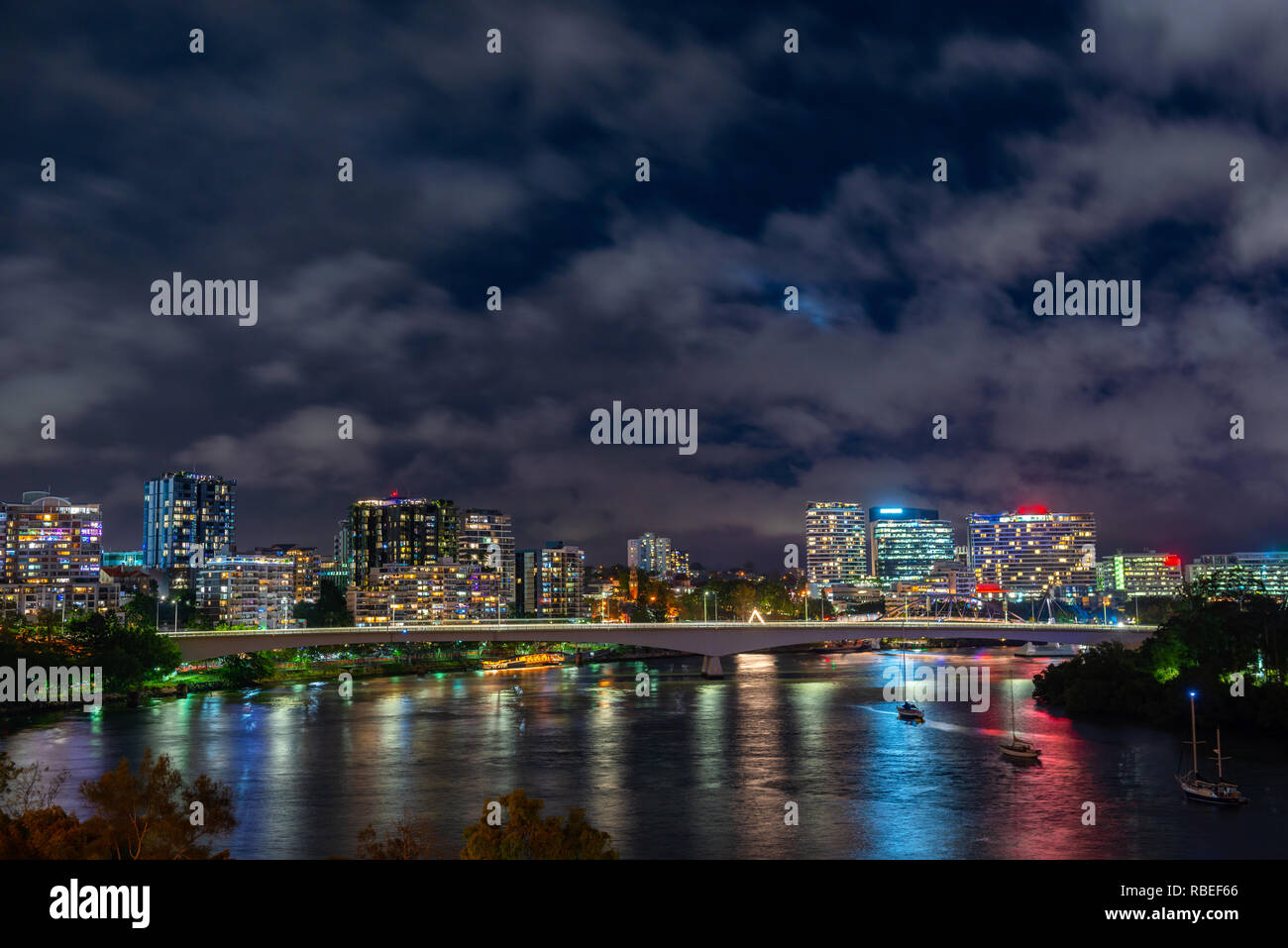 Brisbane city landscape hi-res stock photography and images - Alamy