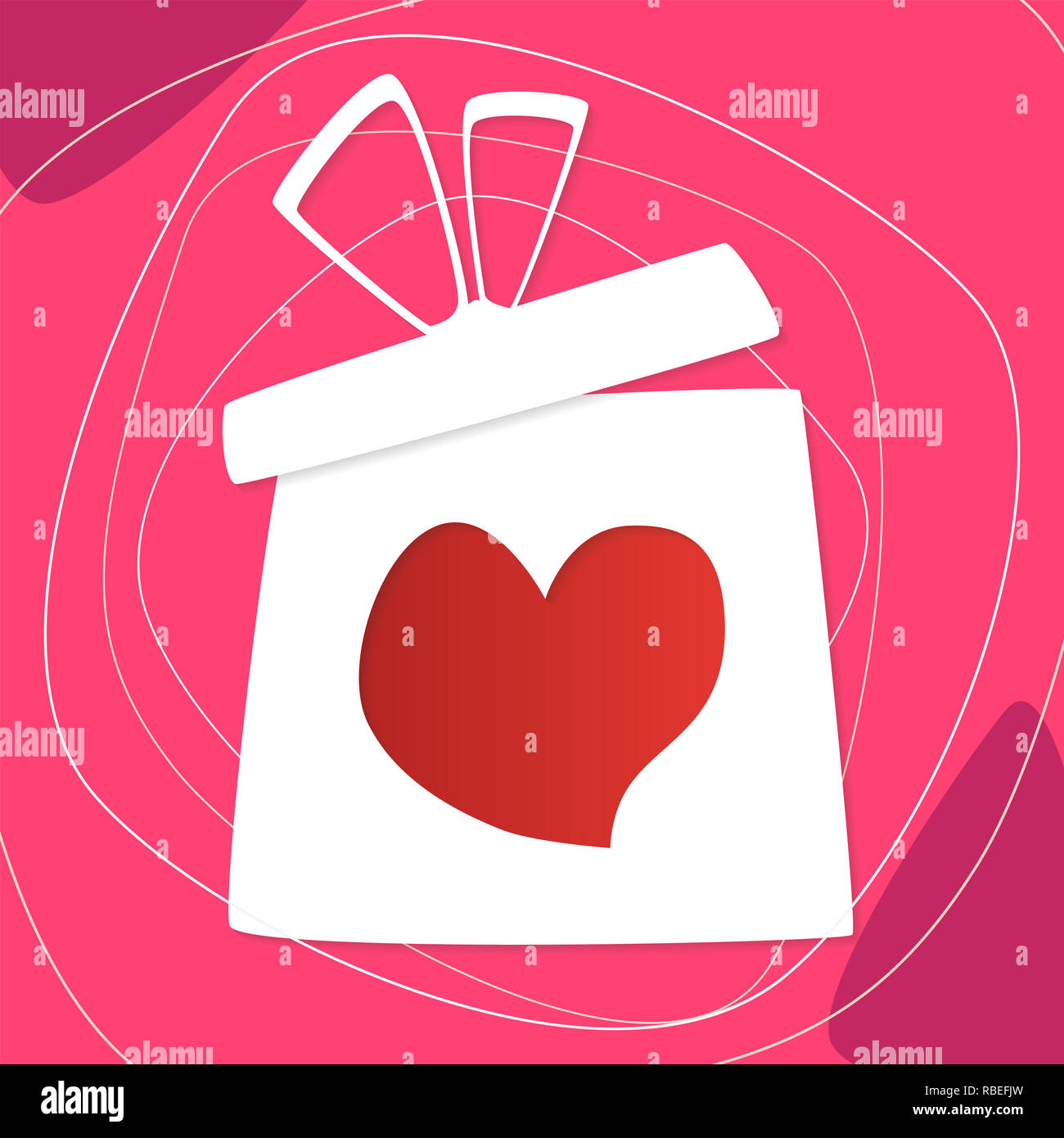 Vector box template hi-res stock photography and images - Alamy