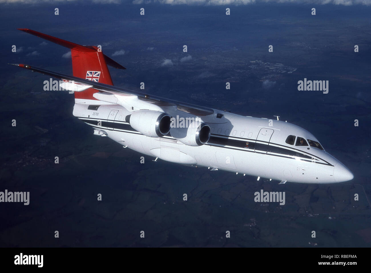 A bae 146 aircraft of the queens flight hi-res stock photography and images - Alamy