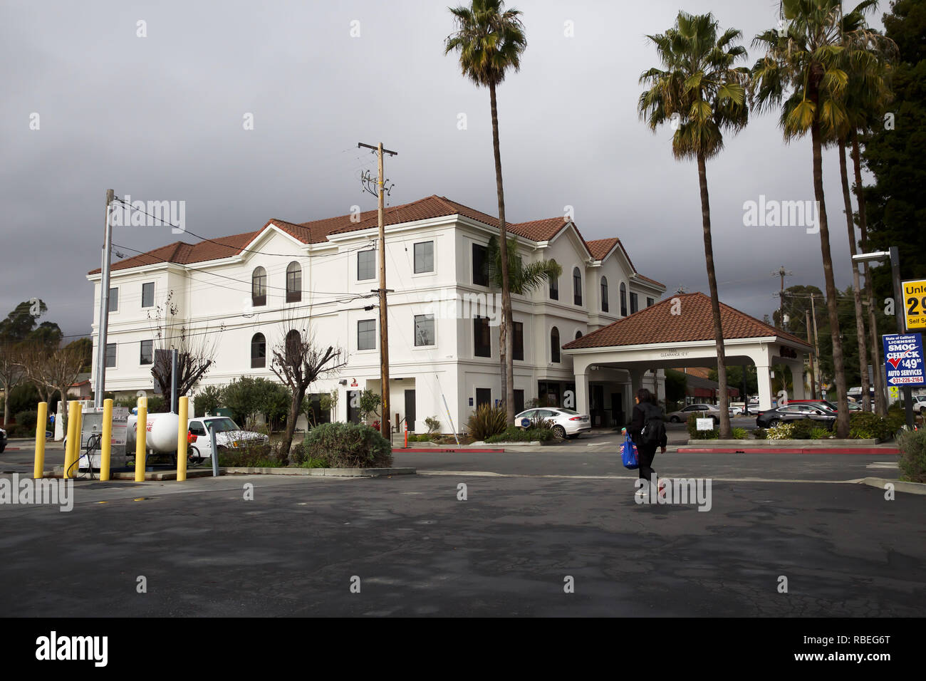 Hampton by Hilton hotel in Santa Cruz, California,USA Stock Photo - Alamy