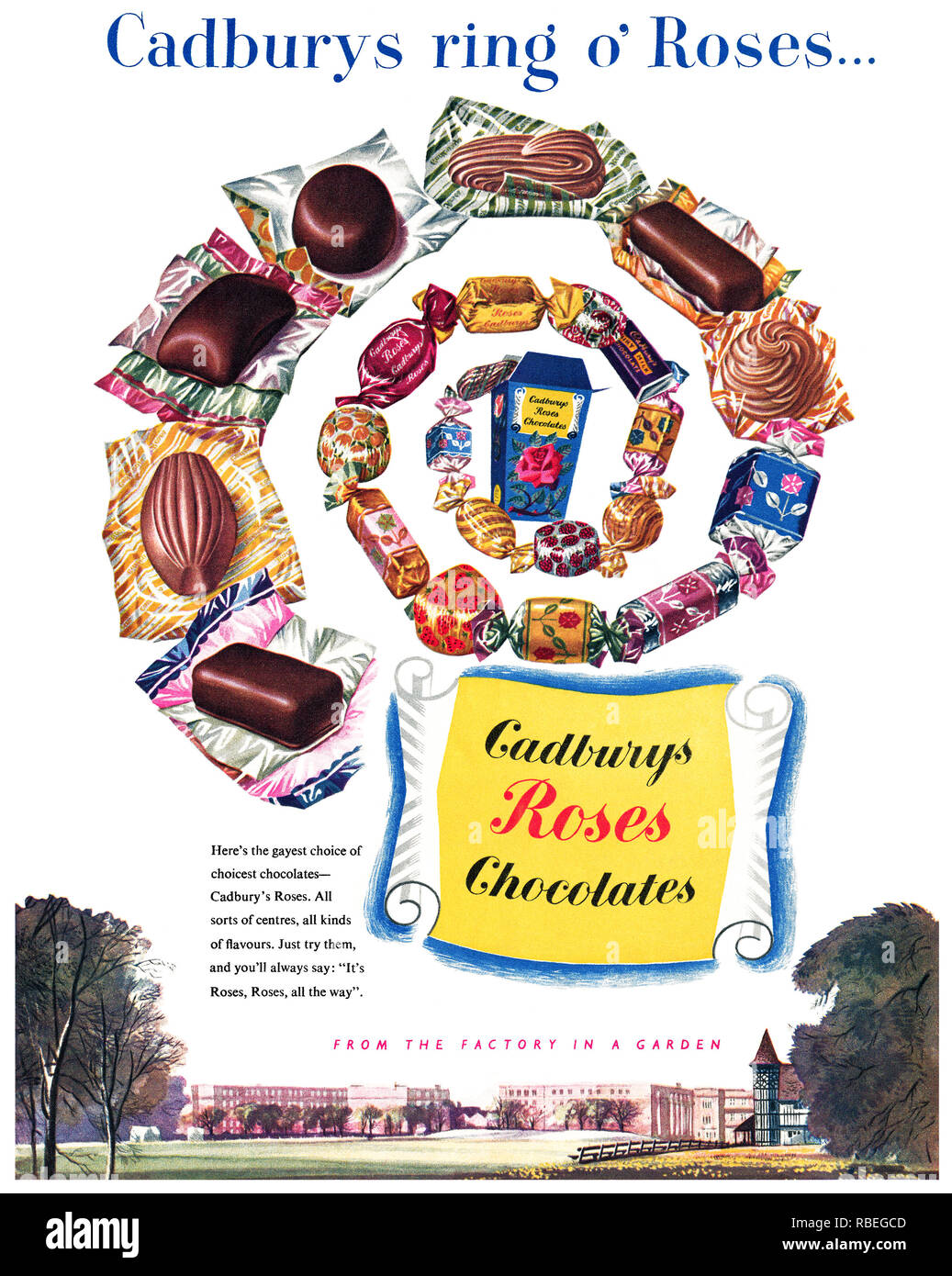 Cadburys advert hi-res stock photography and images - Alamy