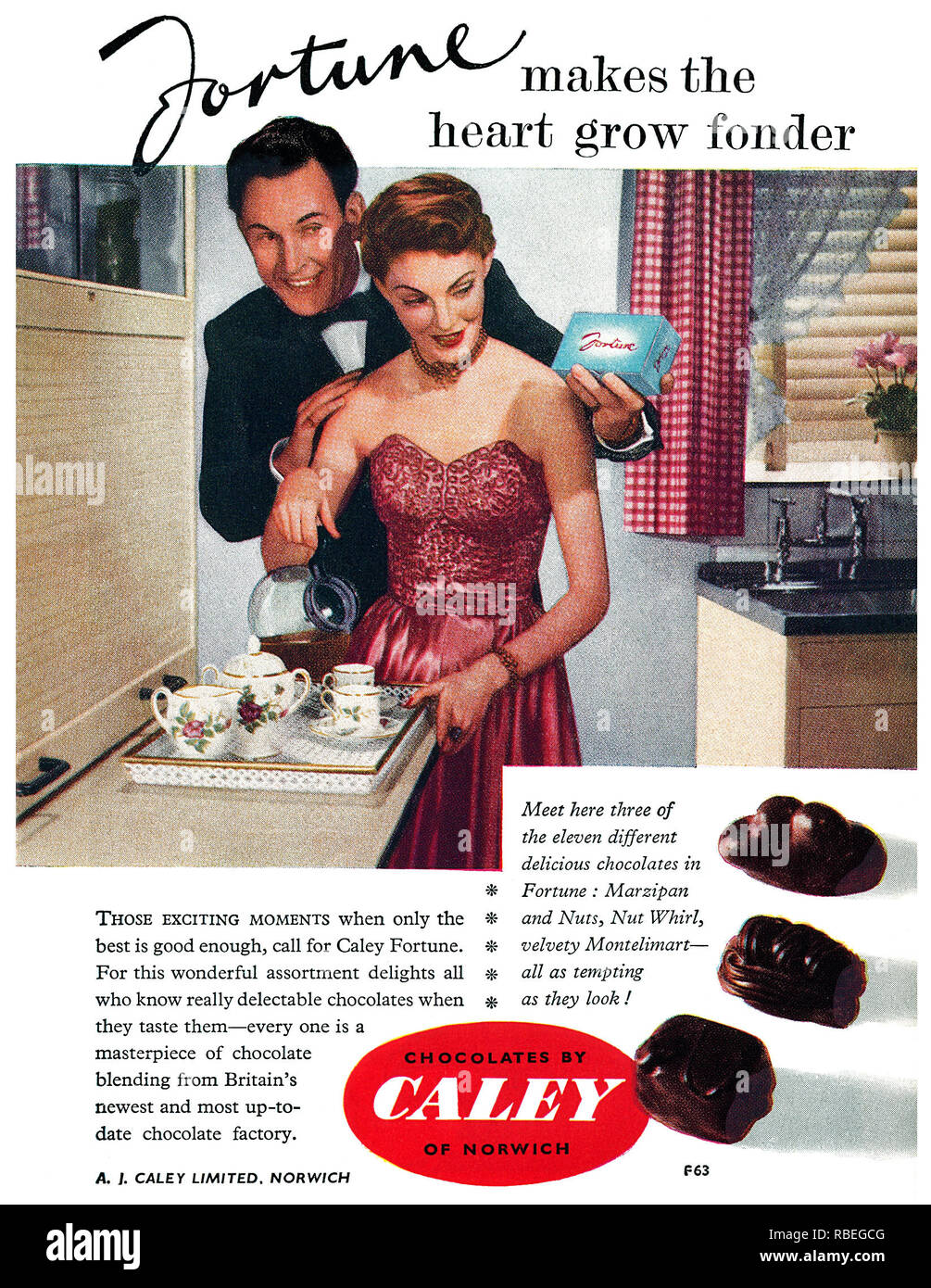 Caley fortune chocolates hi-res stock photography and images - Alamy