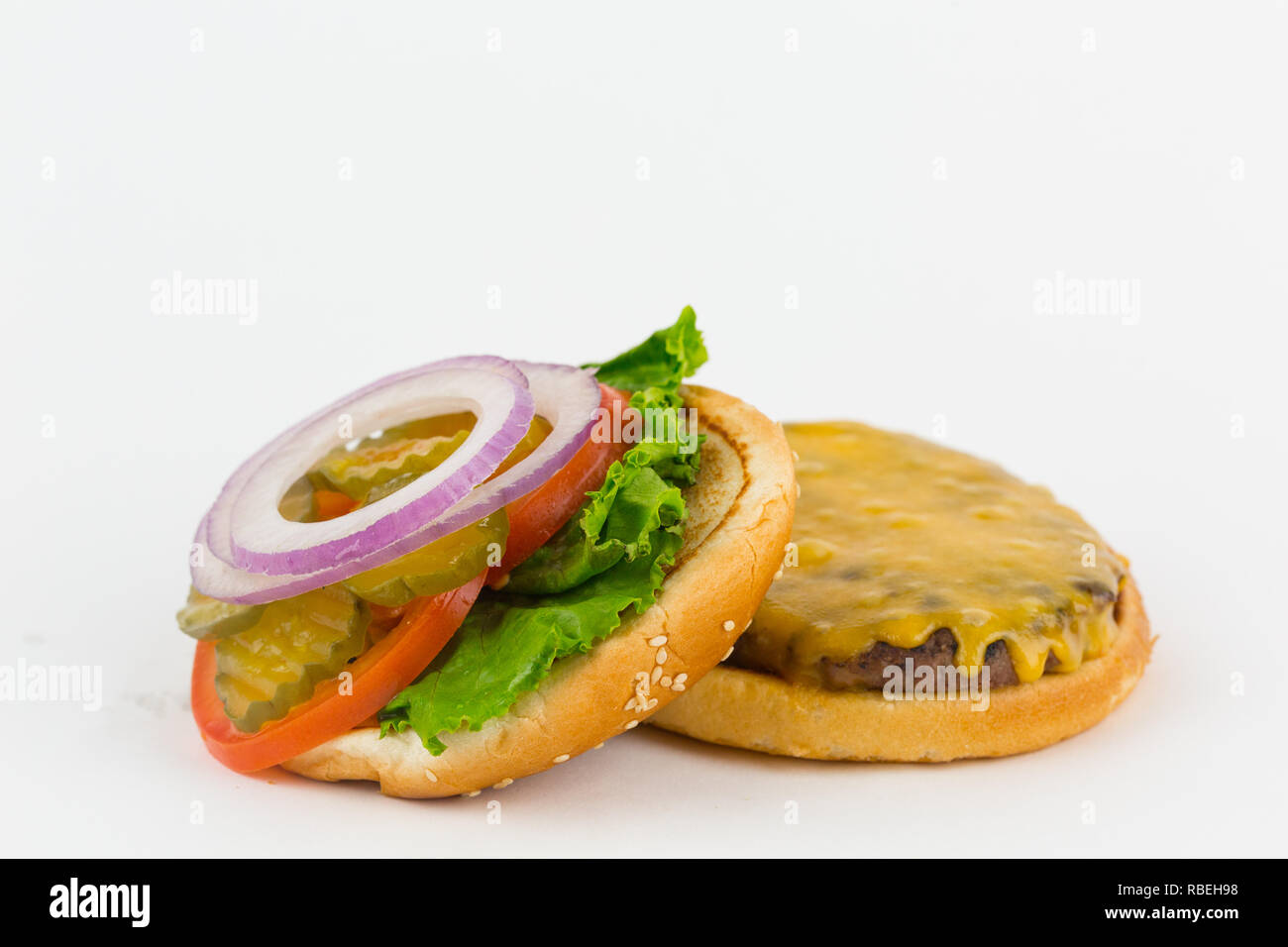 Cheeseburger cheese burger hi-res stock photography and images - Alamy