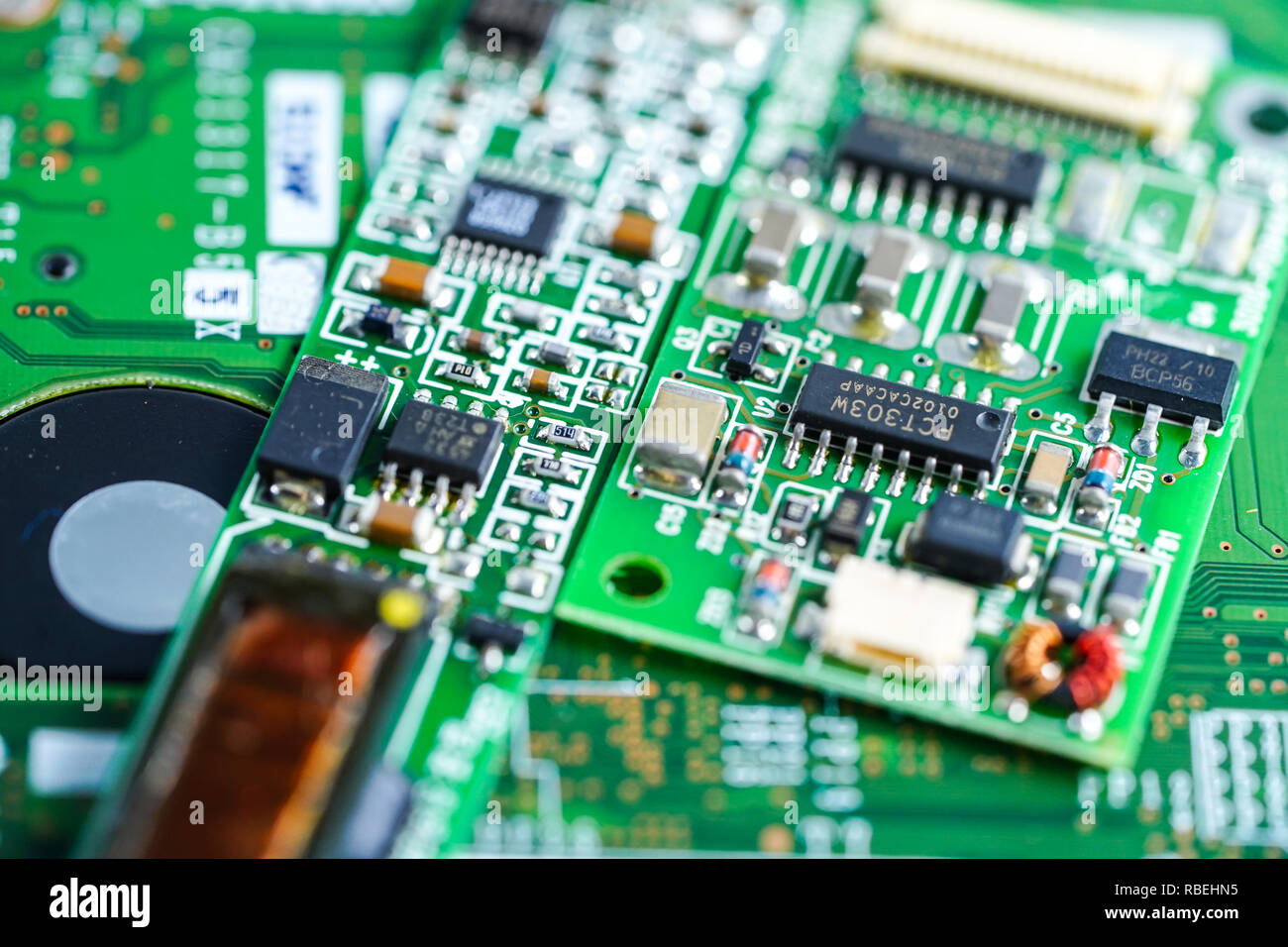 Computer Motherboard Electronics Integrated Circuits High Resolution ...