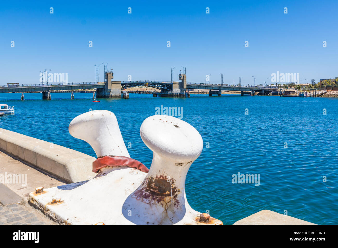 Queens Wharf Port Adelaide Australia Stock Photo - Alamy