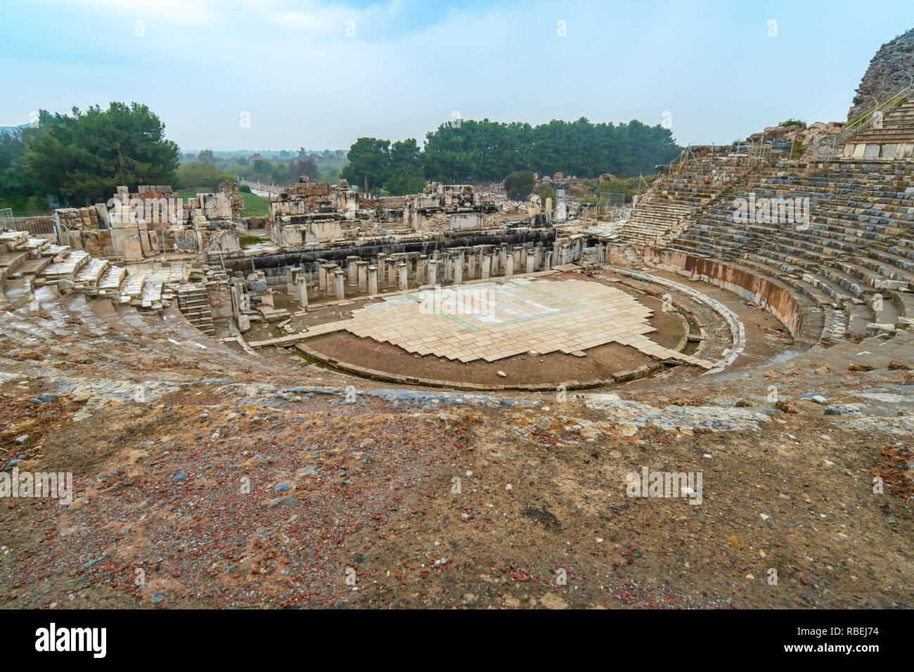 Ephesus amphitheatre hi-res stock photography and images - Alamy