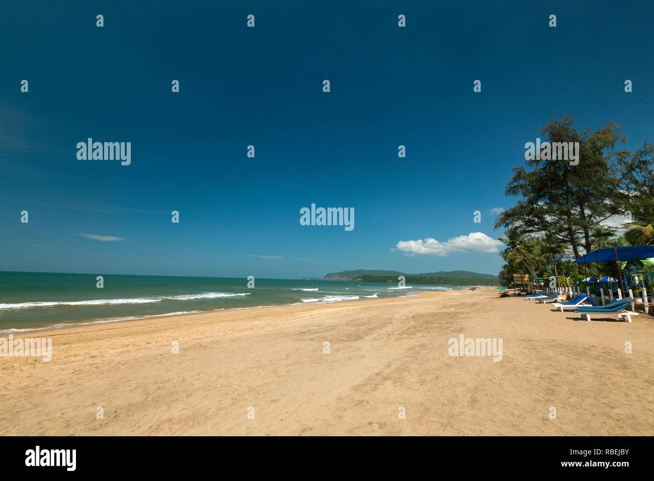 Coco beach goa hi-res stock photography and images - Alamy