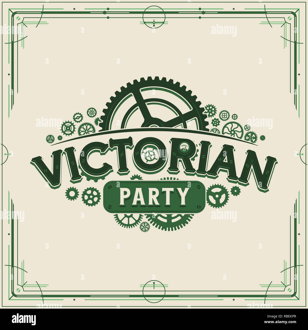 Steampunk Poster Design