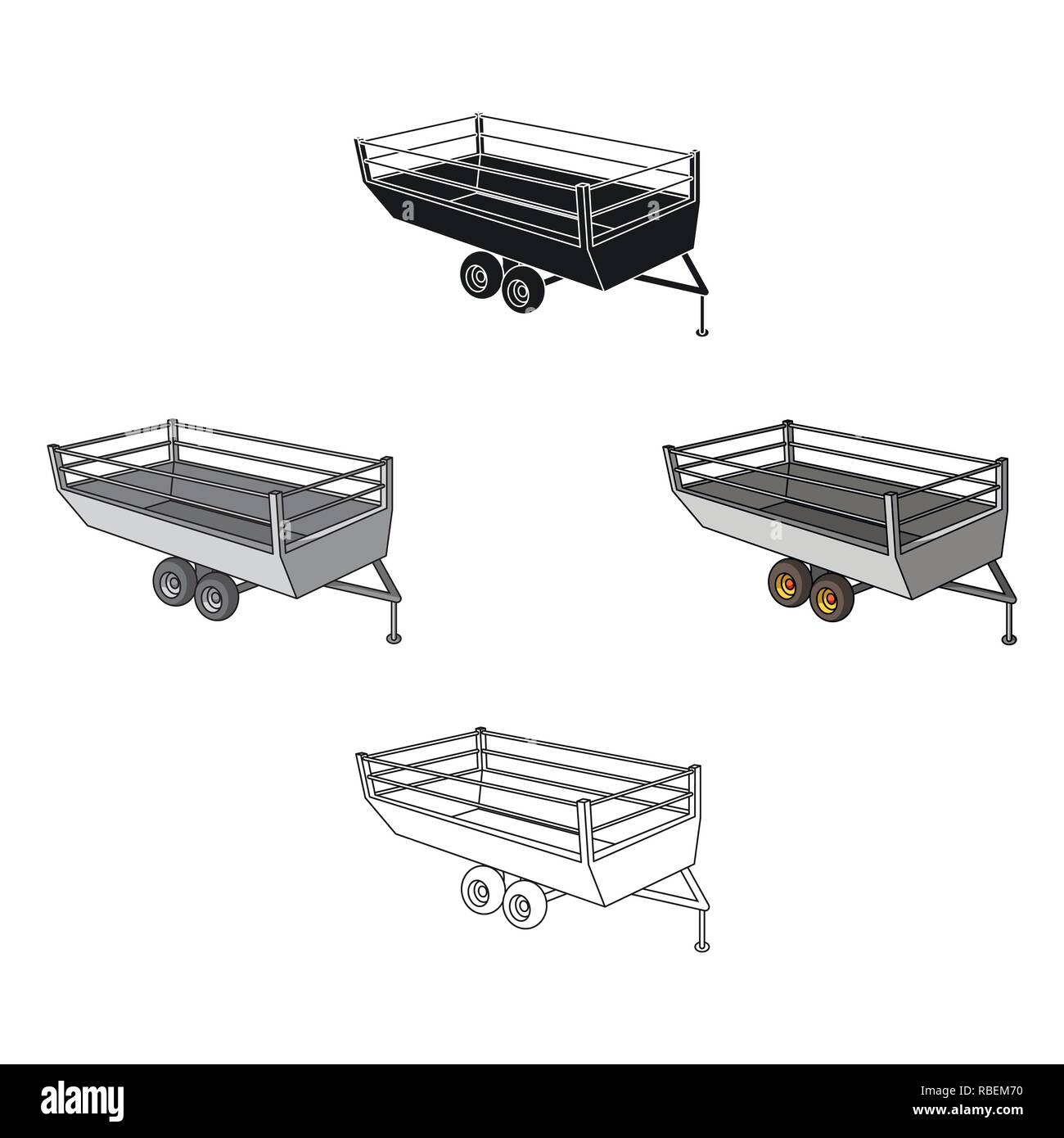 Sign of tractor wheels Stock Vector Images - Alamy