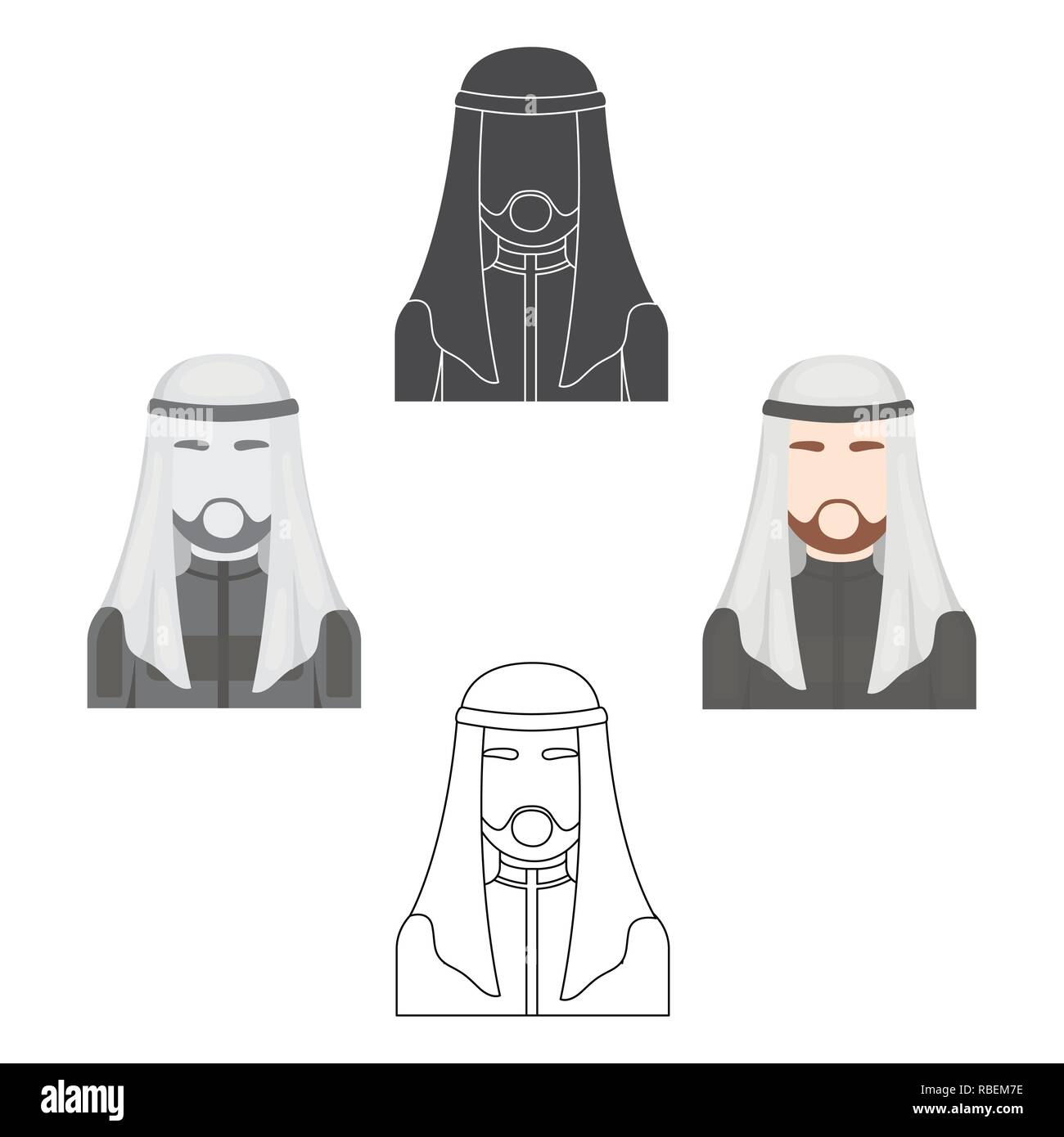 arab,arabian,art,avatar,badge,beard,cartoon,character,colored,comic ...