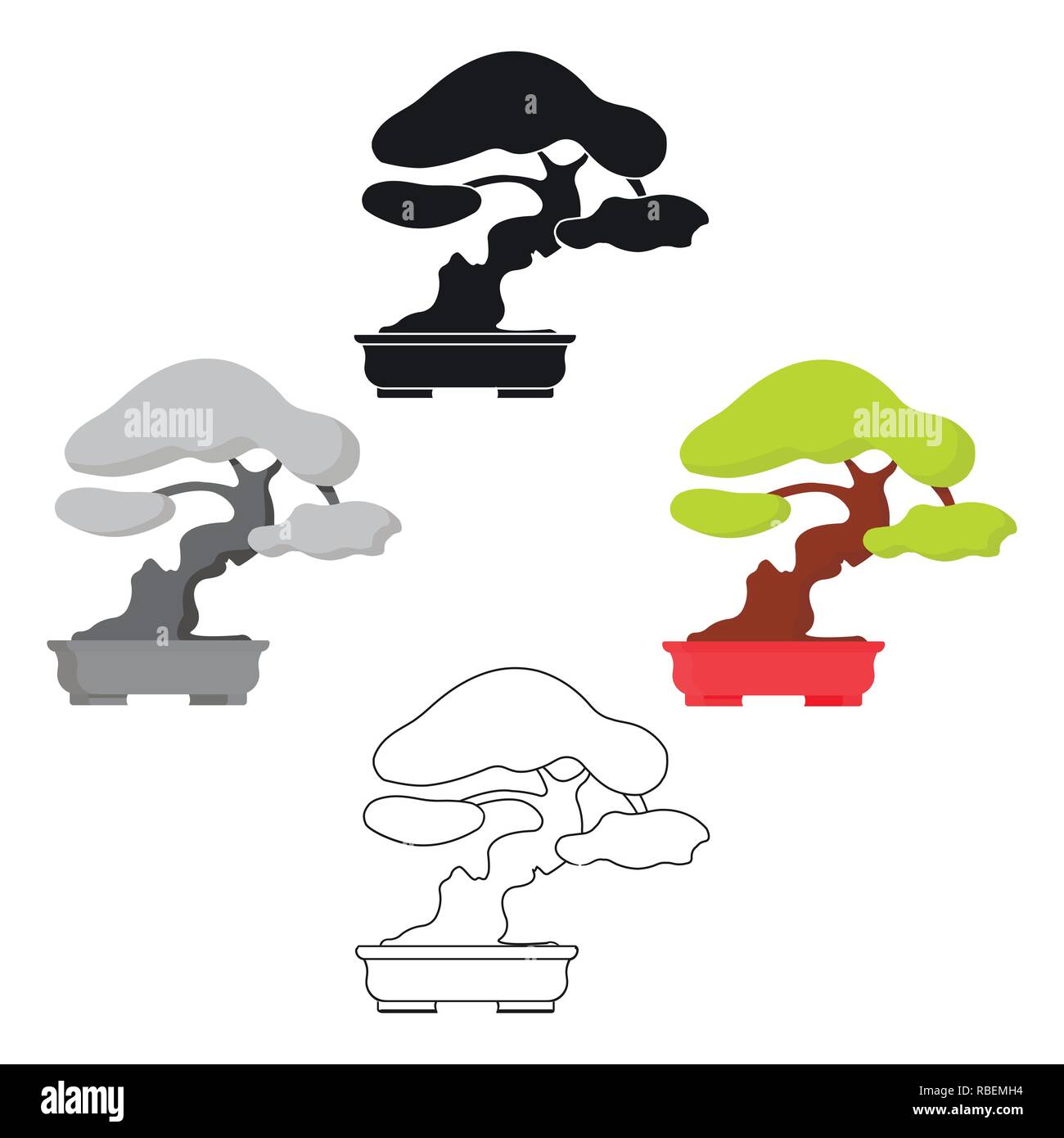 art,background,bonsai,branch,cartoon,concept,decoration,design,element ...