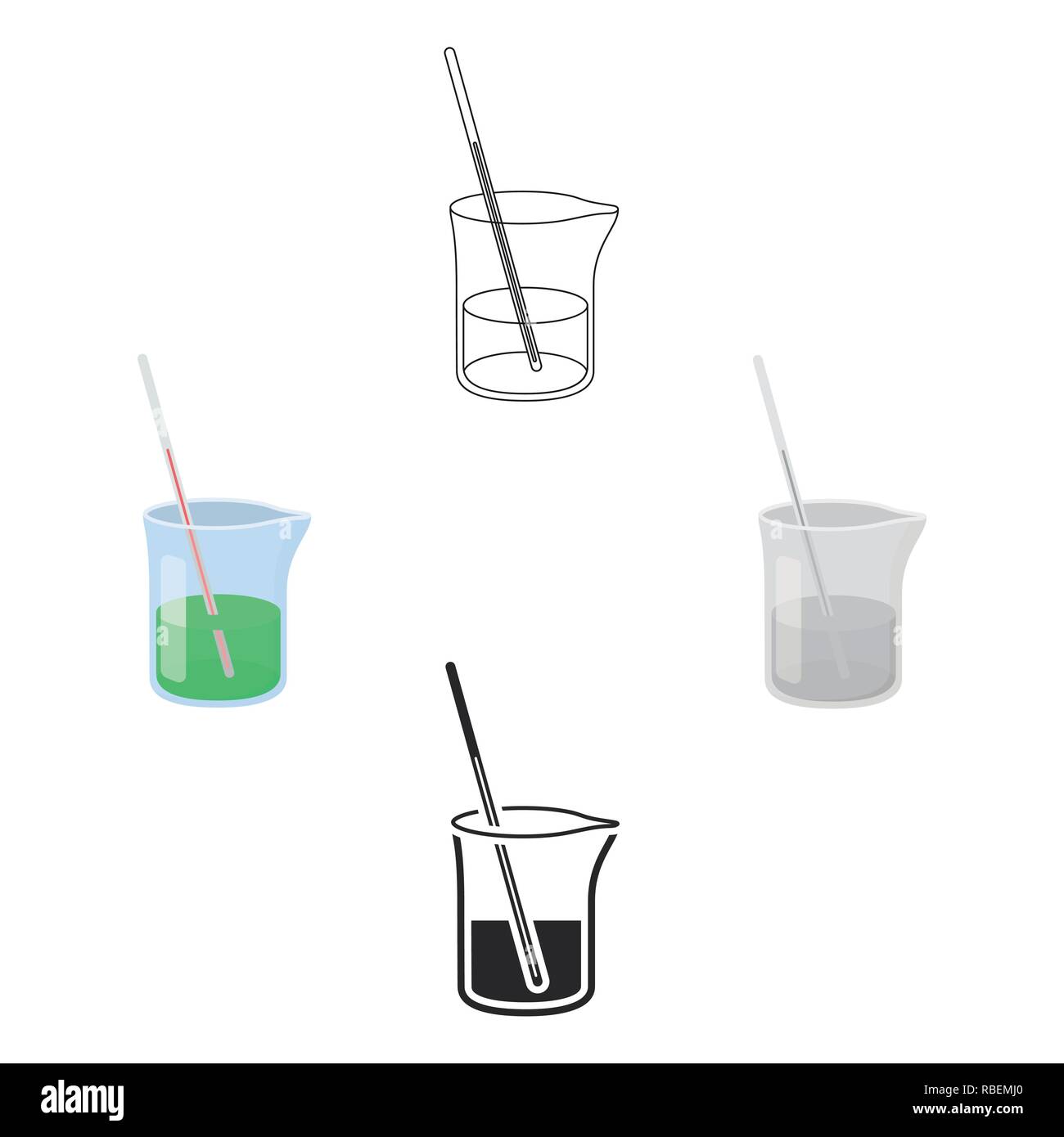 Mixture icon cartoon. Single medicine icon from the big medical ...