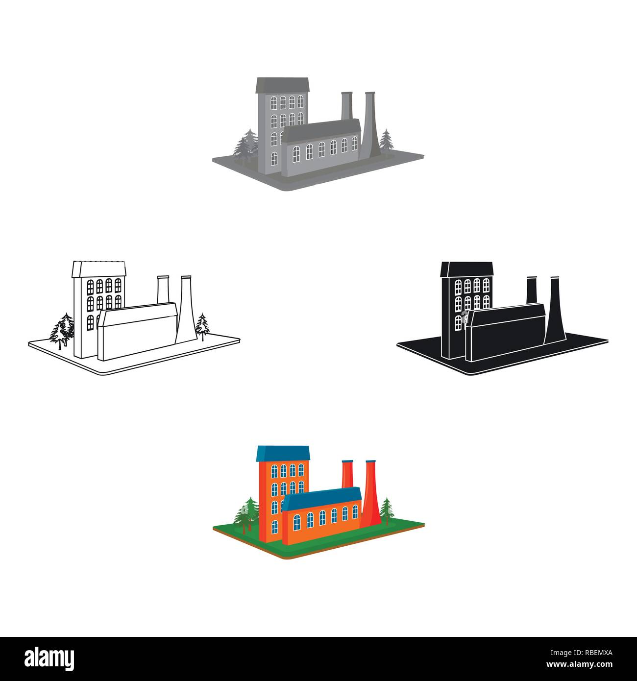 Furnace structures Stock Vector Images - Alamy
