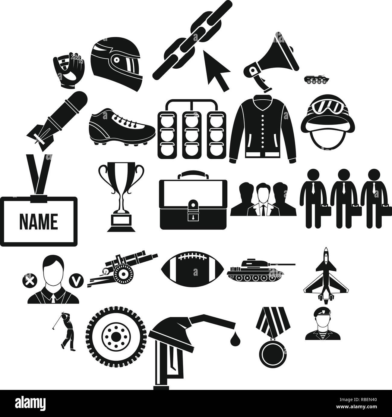 Competition conquest Stock Vector Images - Alamy