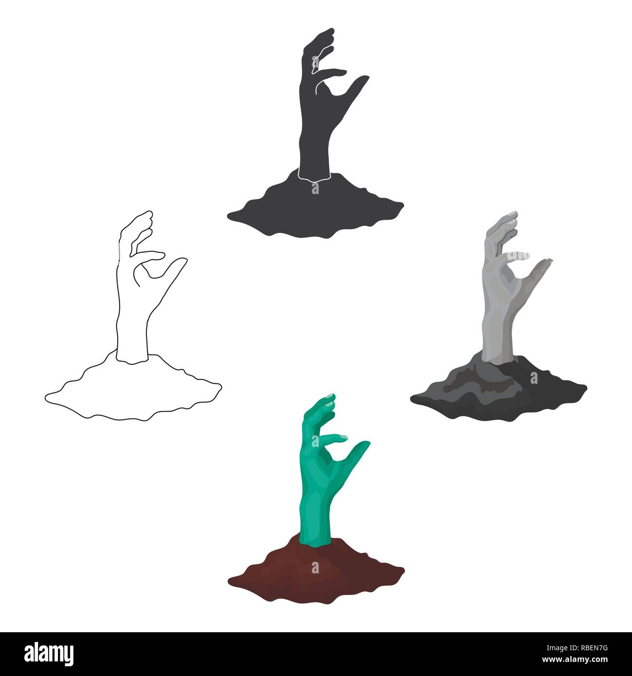 Rotten flesh Stock Vector Images - Alamy