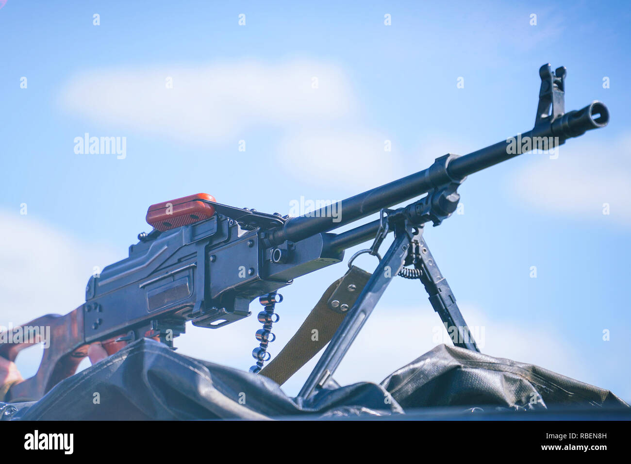 Pkm machine gun hi-res stock photography and images - Alamy