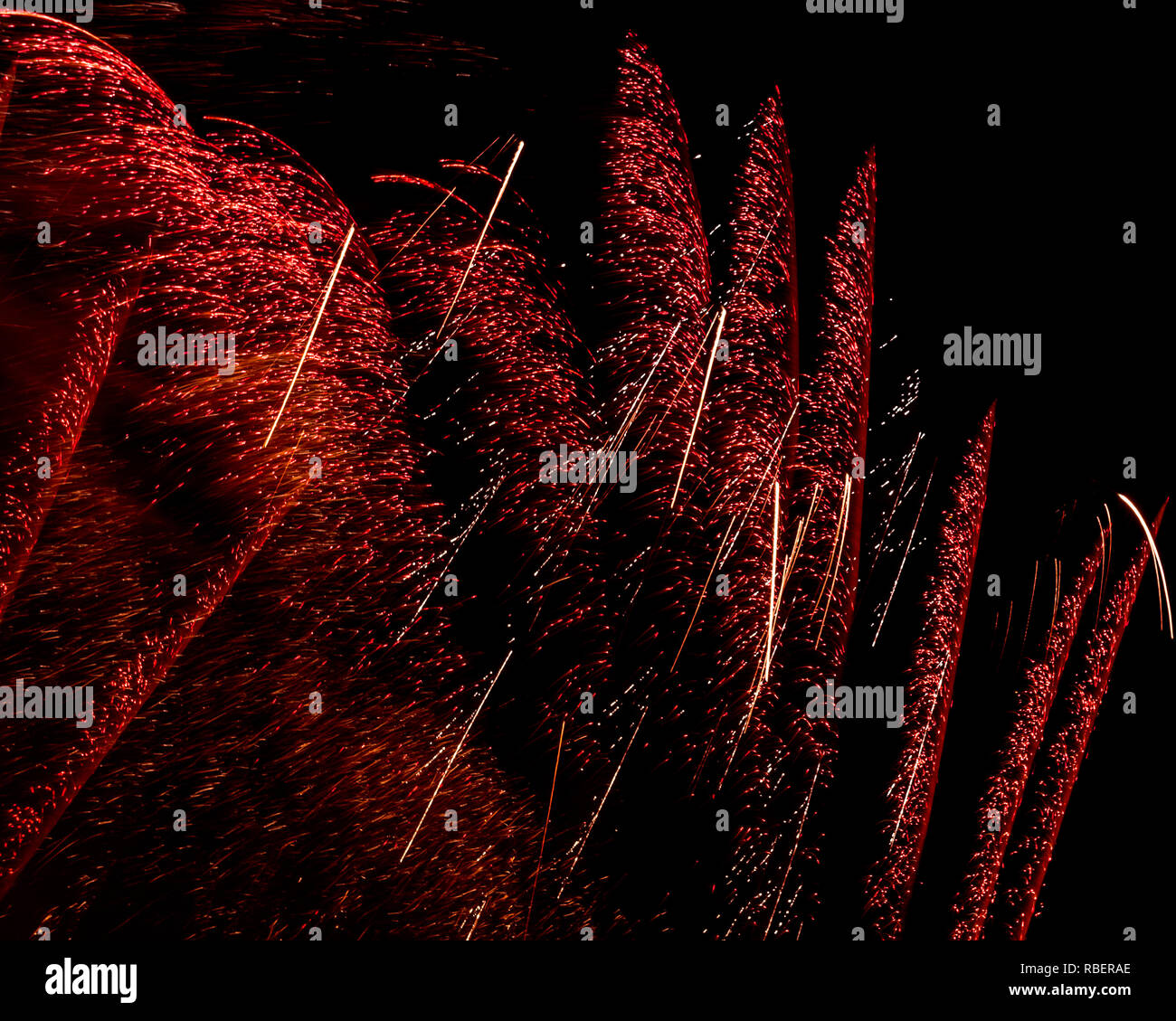 Himley Hall Fireworks 2016 Stock Photo - Alamy