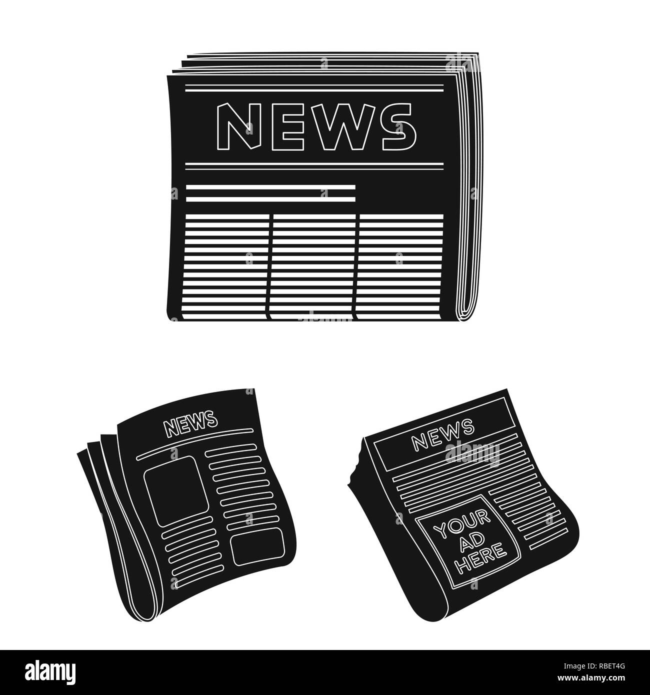 news,page,mock,front,cut,text,daily,folded,headline,paper,economy,read ...