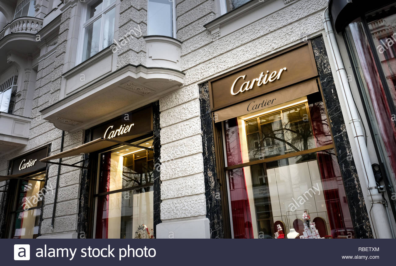 Cartier Logo Stock Photos & Cartier Logo Stock Images - Alamy