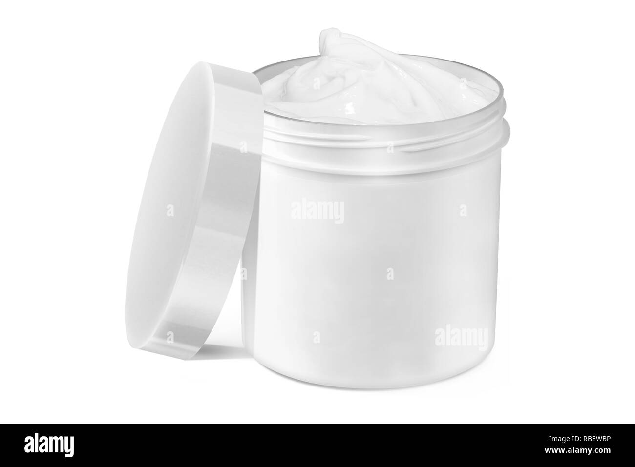 Plastic cream pot Black and White Stock Photos & Images - Alamy