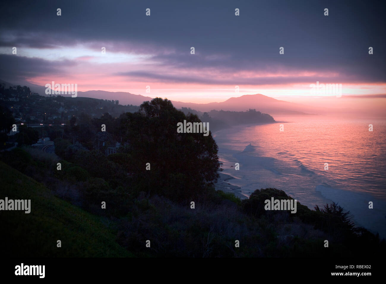 Sunsets alpine nature landscape landscapes scenic scenics hi-res stock ...