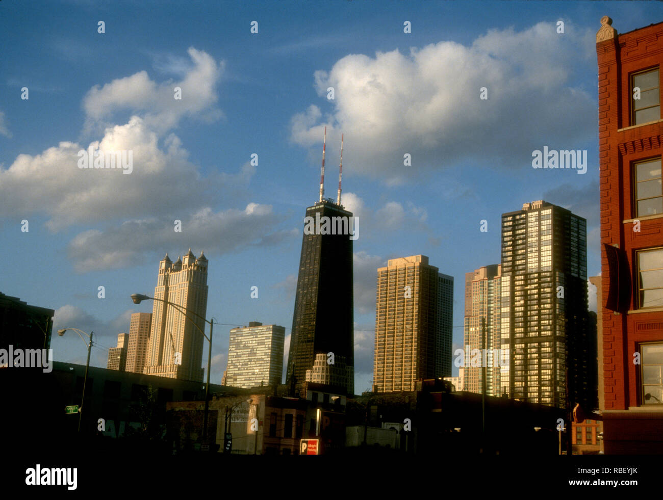 CHICAGO, IL - AUGUST 2: A general view of atmosphere of John Hancock ...