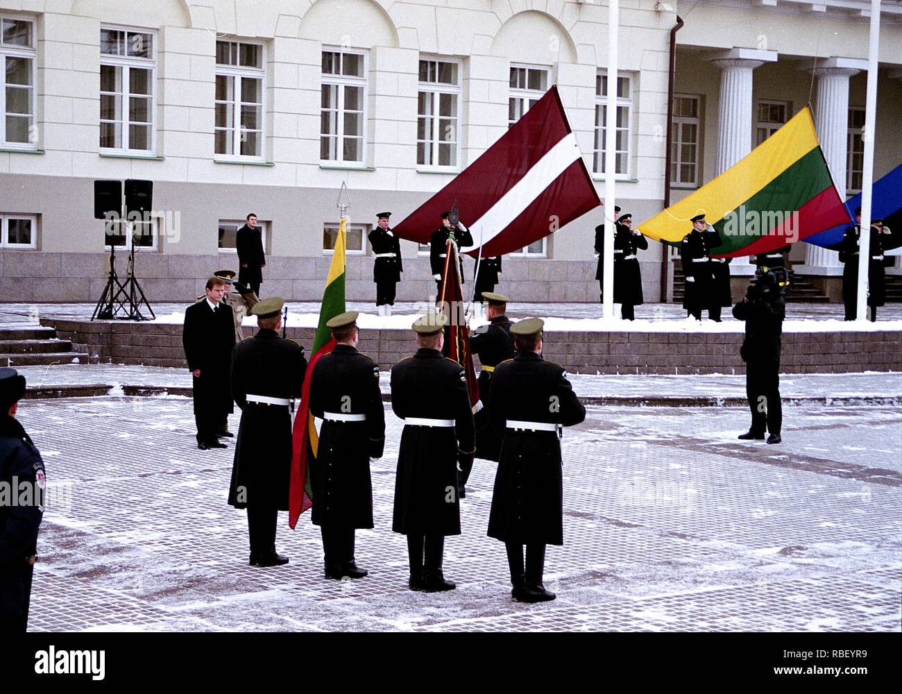 Presidential palace , Vilnius, Lithuania Stock Photo - Alamy