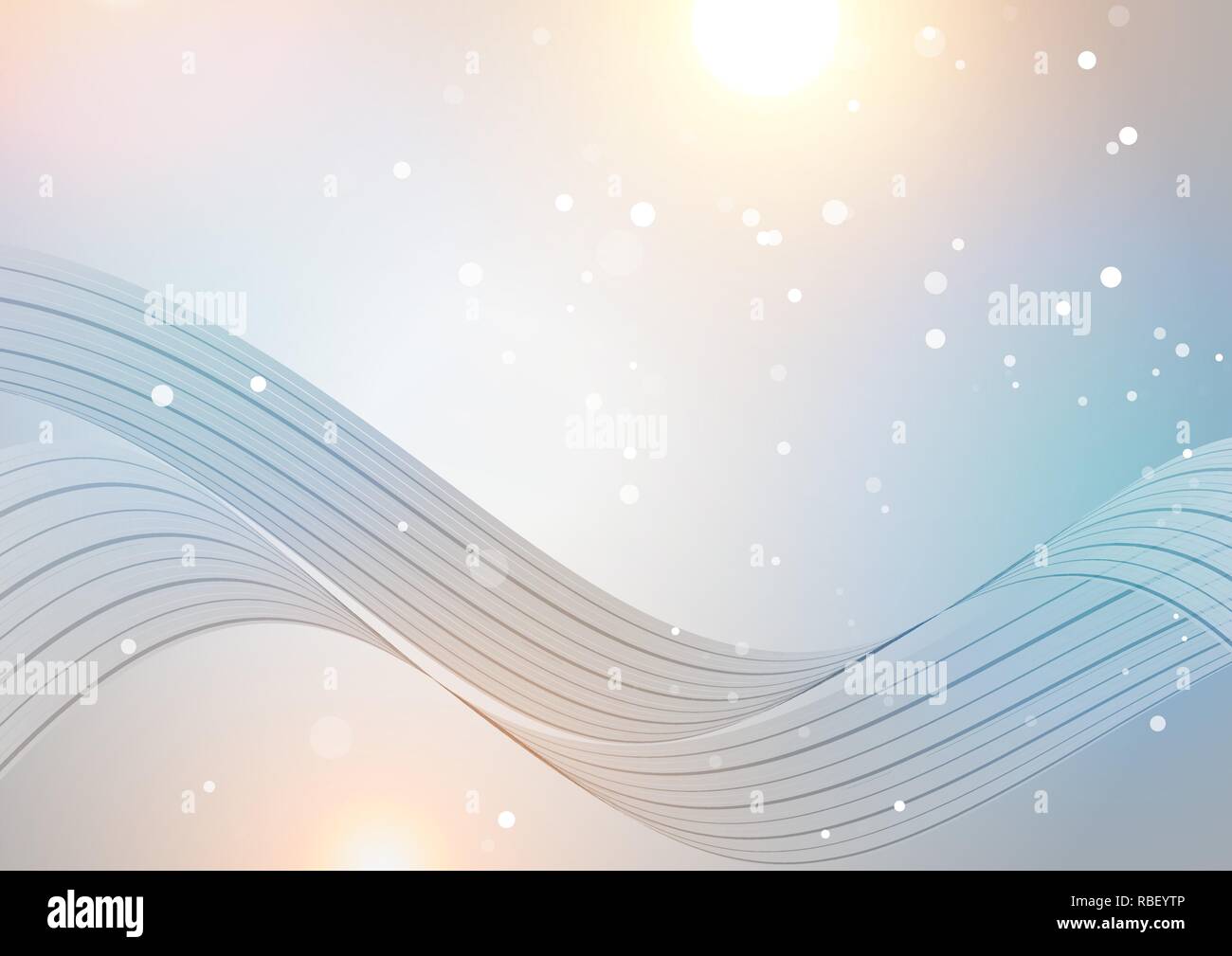 Silver background with curve element Stock Vector Image & Art - Alamy
