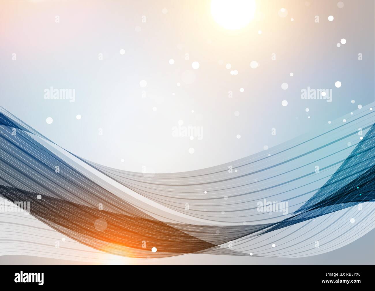 Bright element on grey background, concept business template Stock ...