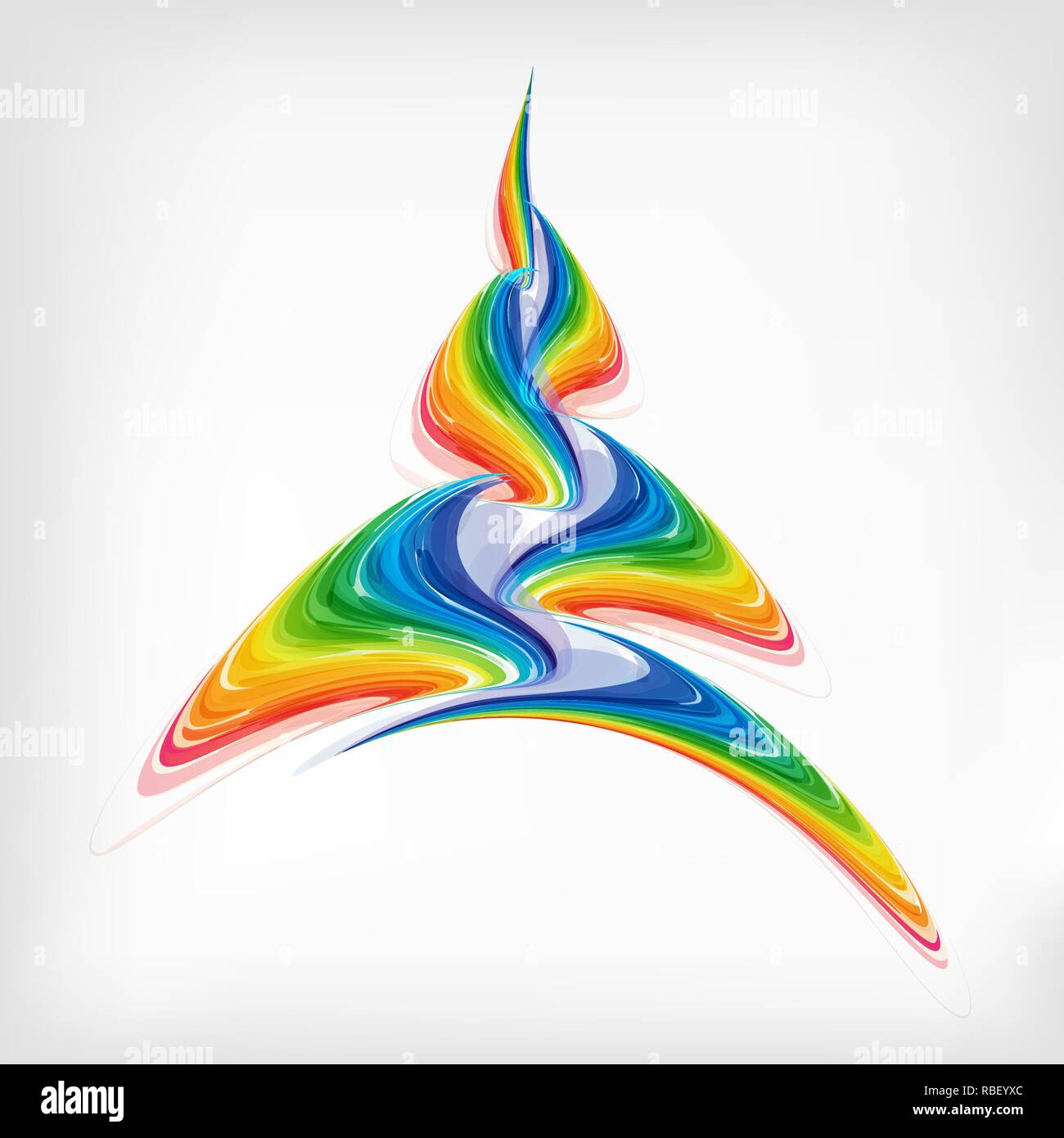 Christmas tree decor watercolor Stock Vector Images - Alamy