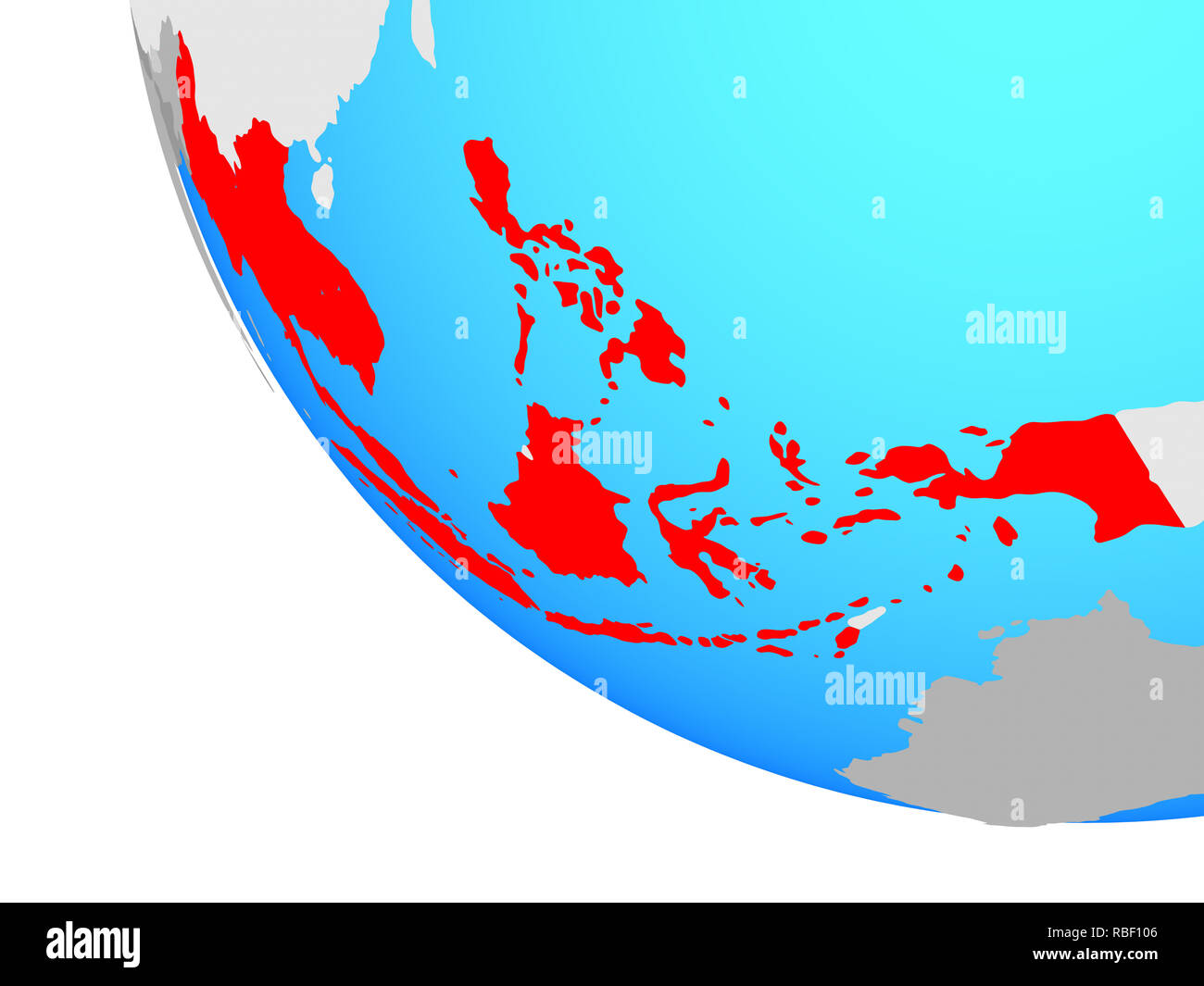 Asean countries map hi-res stock photography and images - Alamy