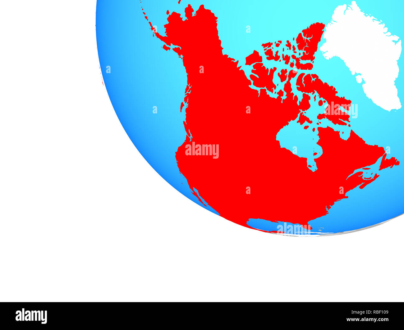 Nafta map hi-res stock photography and images - Alamy