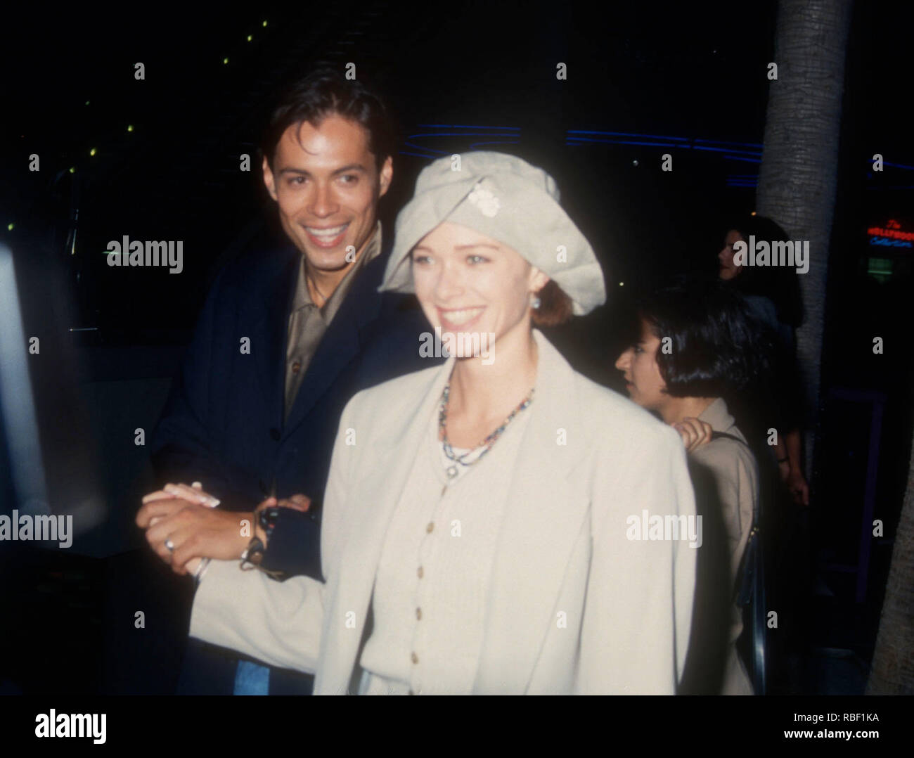 HOLLYWOOD, CA - AUGUST 09: Actor Danny Quinn and actress Lauren Holly ...