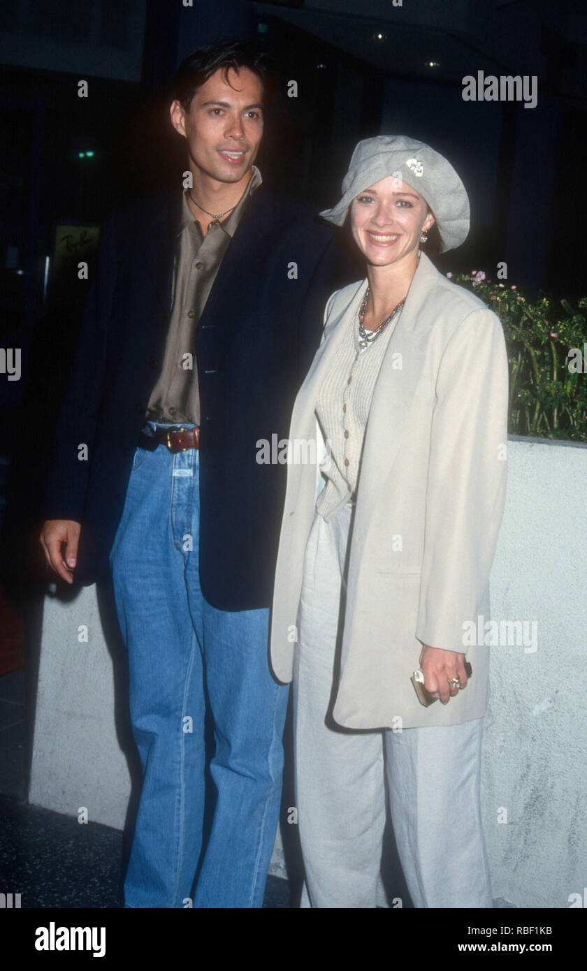 HOLLYWOOD, CA - AUGUST 09: Actor Danny Quinn and actress Lauren Holly ...