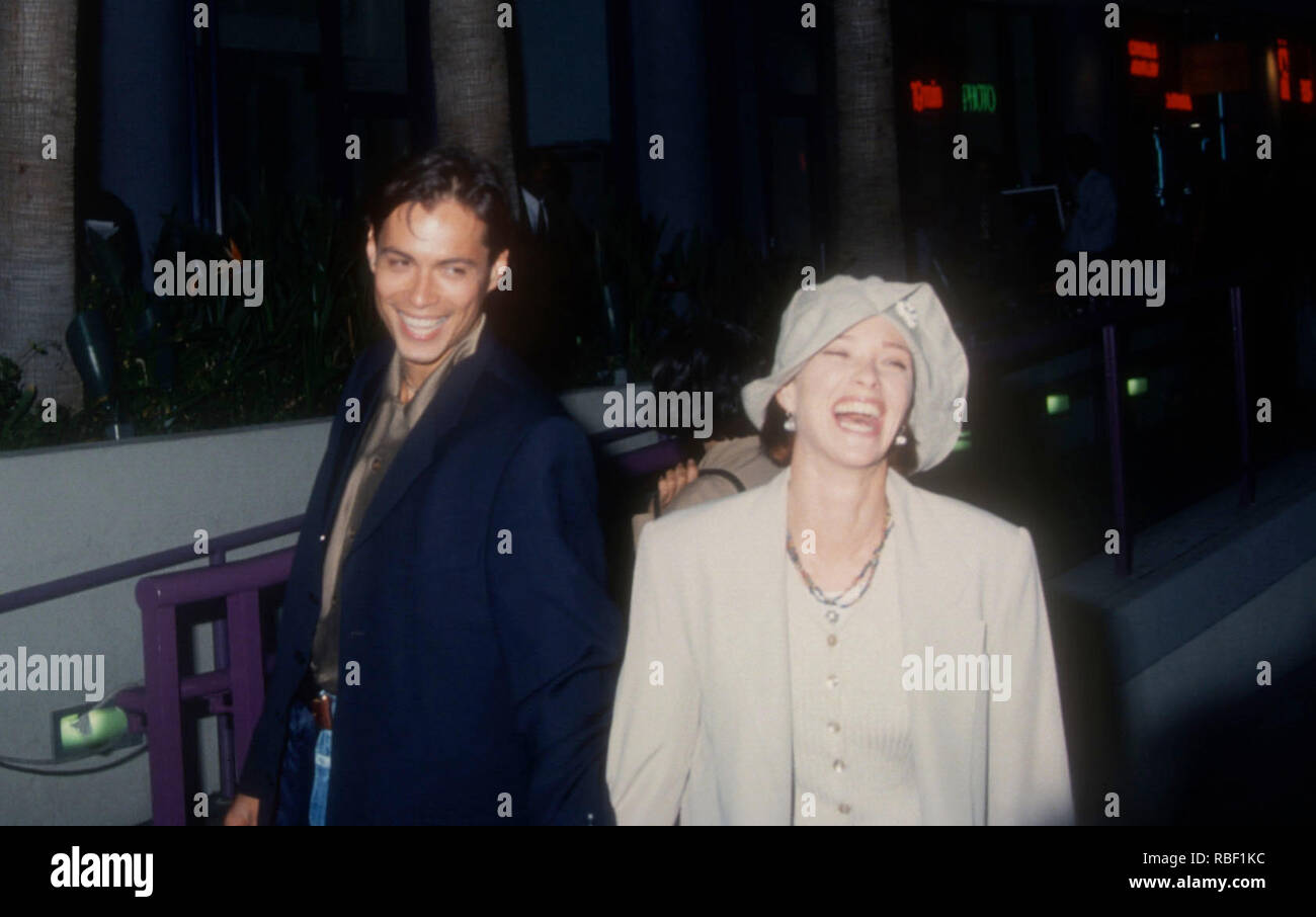 HOLLYWOOD, CA - AUGUST 09: Actor Danny Quinn and actress Lauren Holly ...
