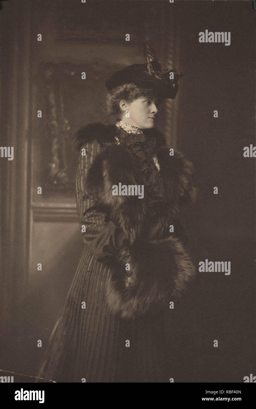 Photographic portrait of Edith Wharton Stock Photo - Alamy