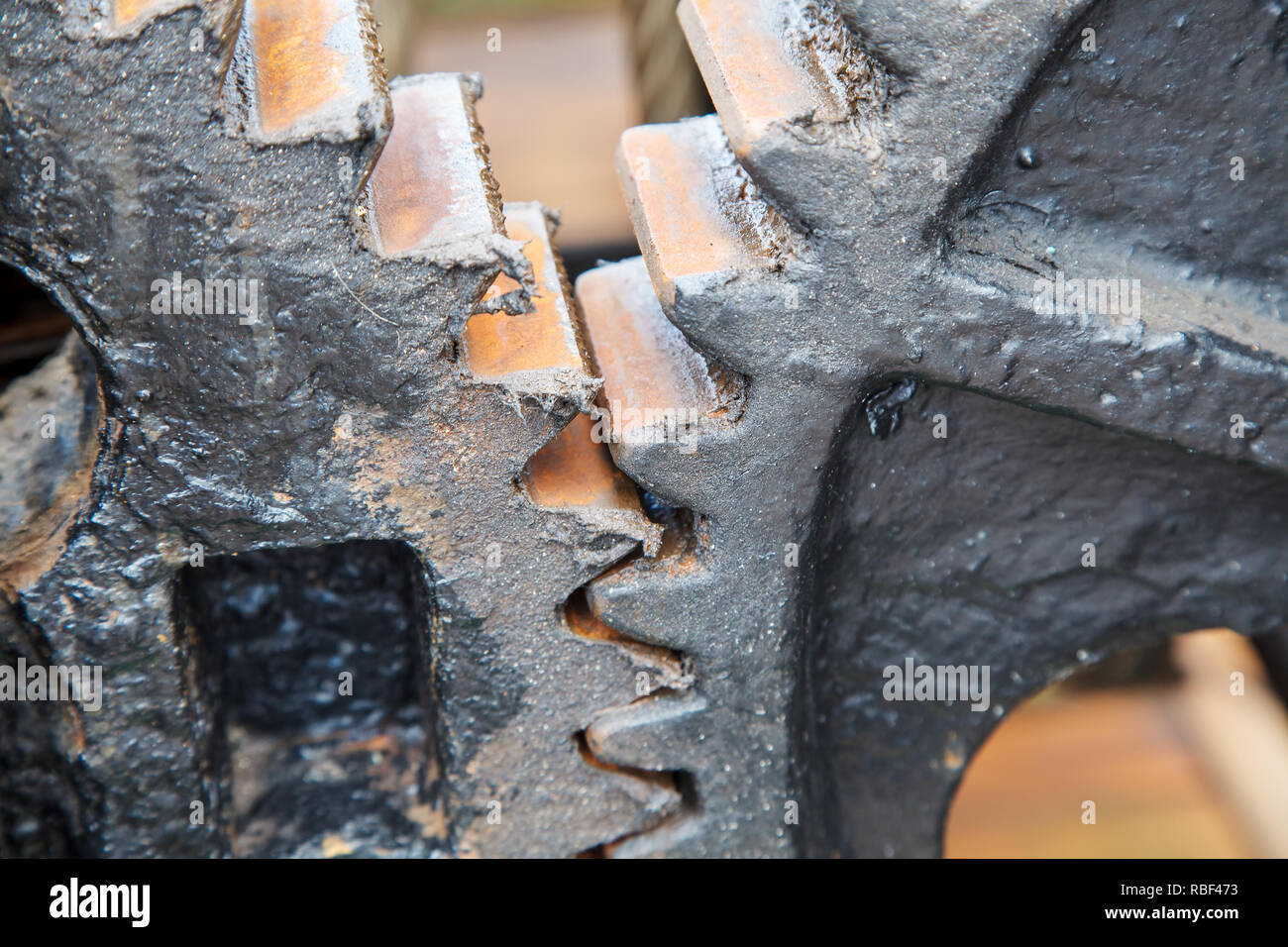 Greased gears hi-res stock photography and images - Alamy