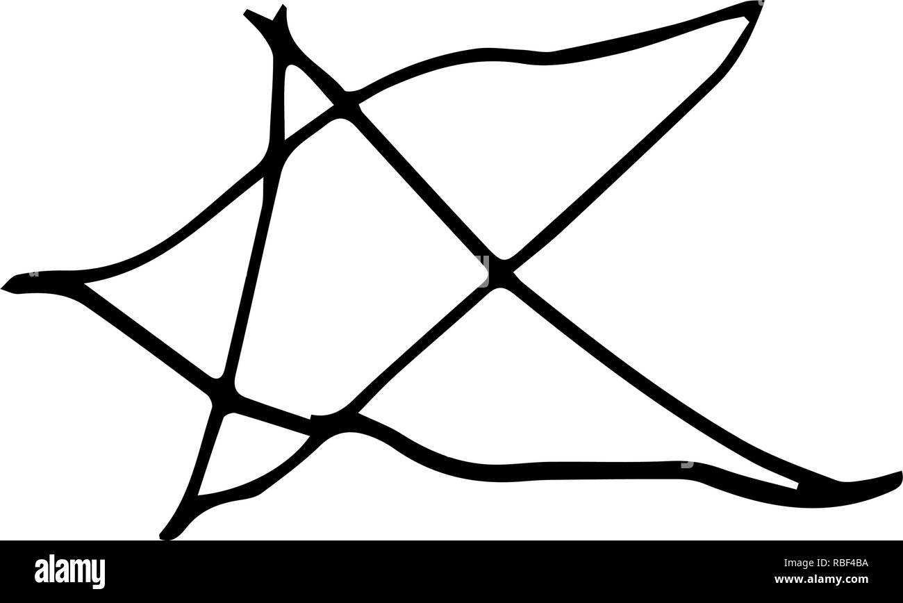 Doodle star symbol in Stock Vector Images - Alamy