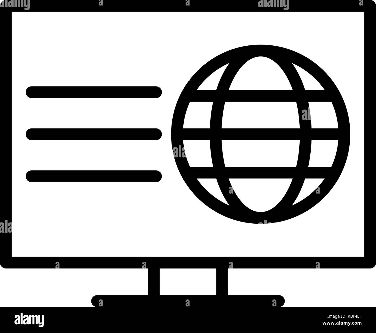 Vector Webpage Icon Stock Vector Image & Art - Alamy