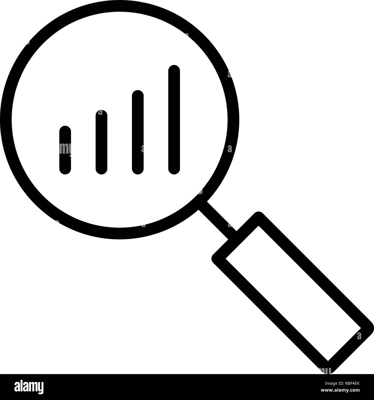 Vector Analysis Icon Stock Vector Image & Art - Alamy