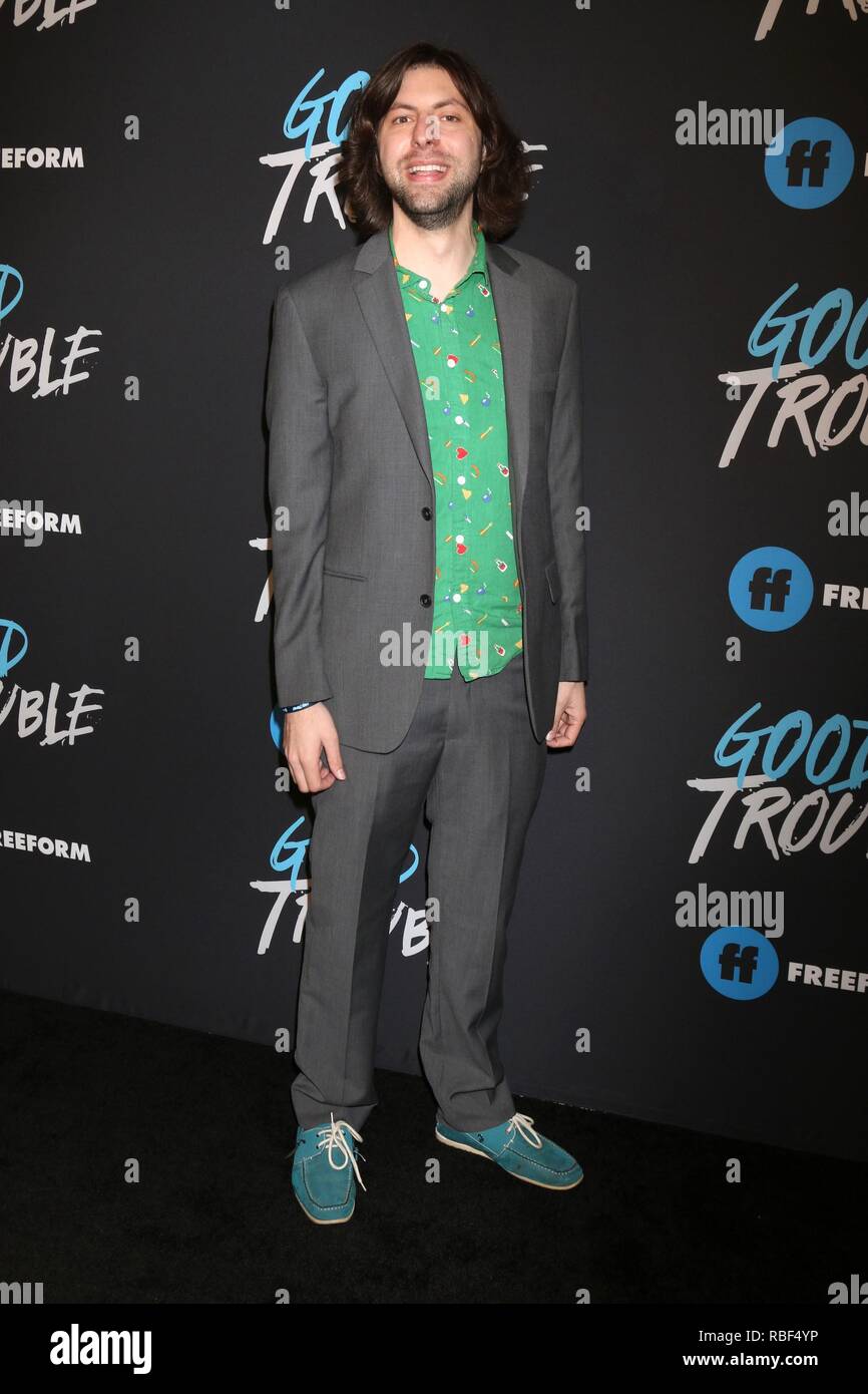 Los Angeles, CA, USA. 8th Jan, 2019. Max Cutler at arrivals for GOOD ...