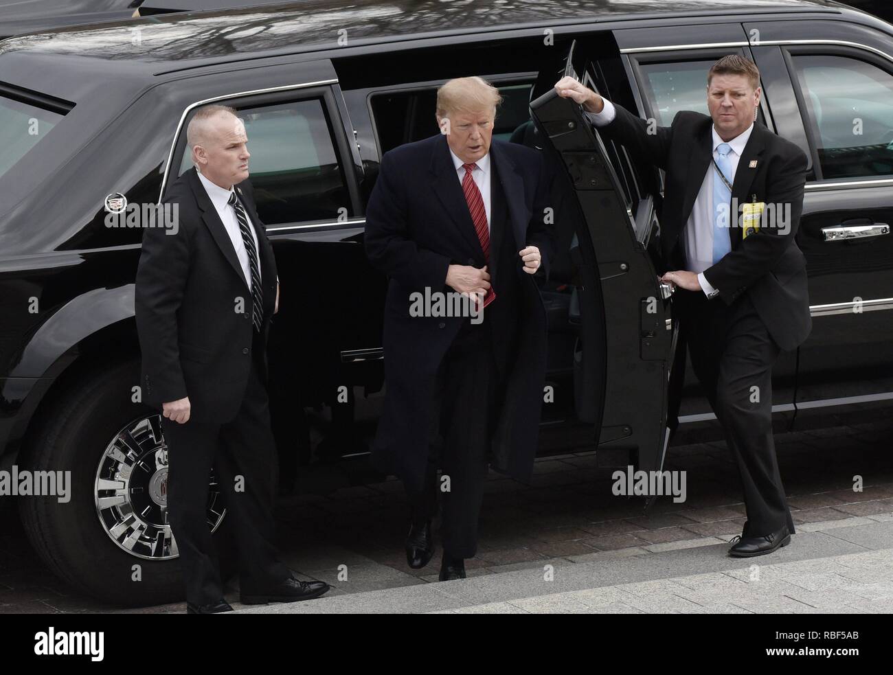 Washington, DC. 9th Jan, 2019. United States President Donald J. Trump ...