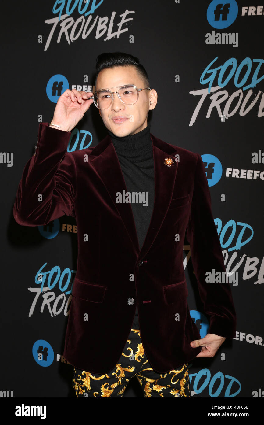 Los Angeles, CA, USA. 8th Jan, 2019. LOS ANGELES - JAN 8: Hank Chen at ...