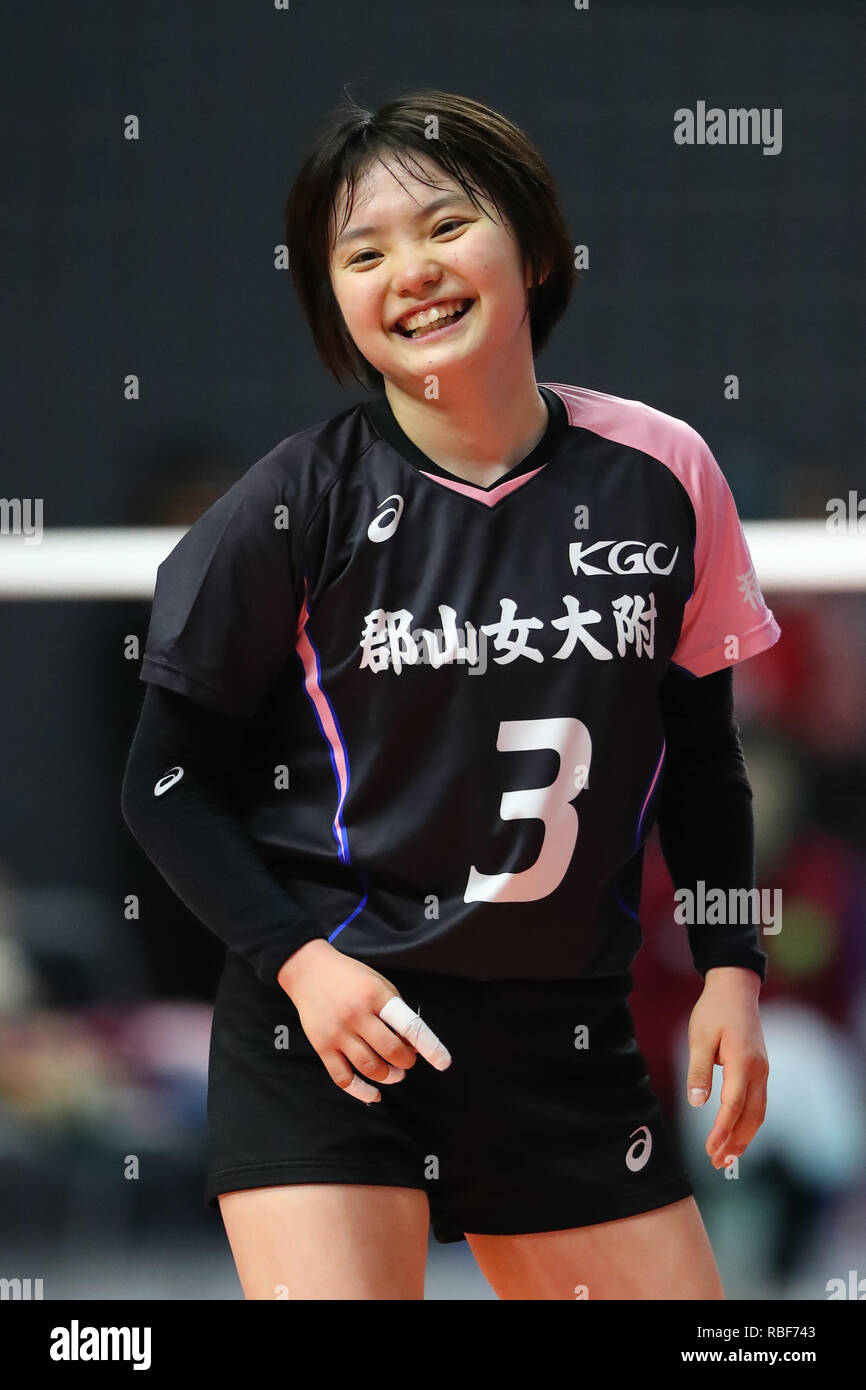 Musashino Forest Sport Plaza, Tokyo, Japan. 6th Jan, 2019. Fuka Inoue ...