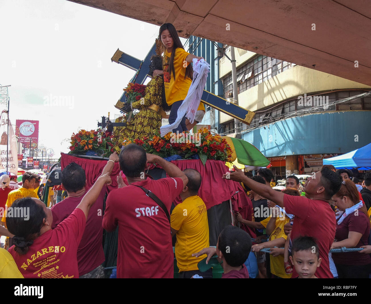 Black nazarene women hi-res stock photography and images - Alamy