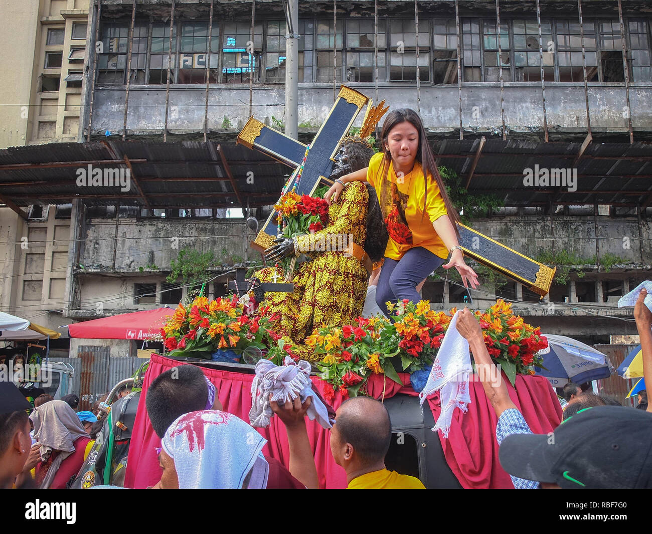 Black nazarene women hi-res stock photography and images - Alamy