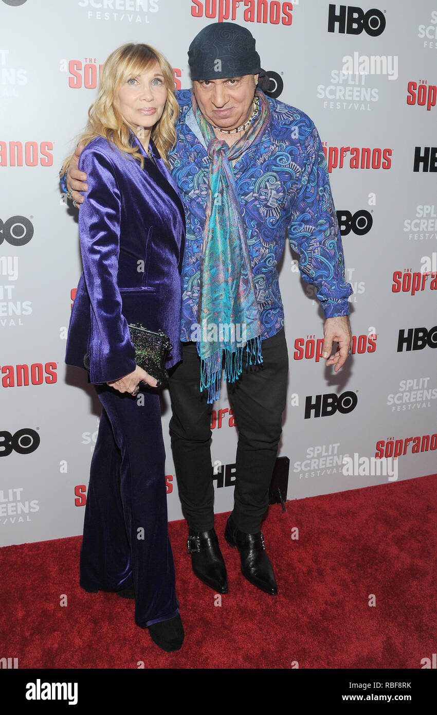 New York, New York, USA. 09th Jan, 2019. Maureen Van Zandt and Steven ...