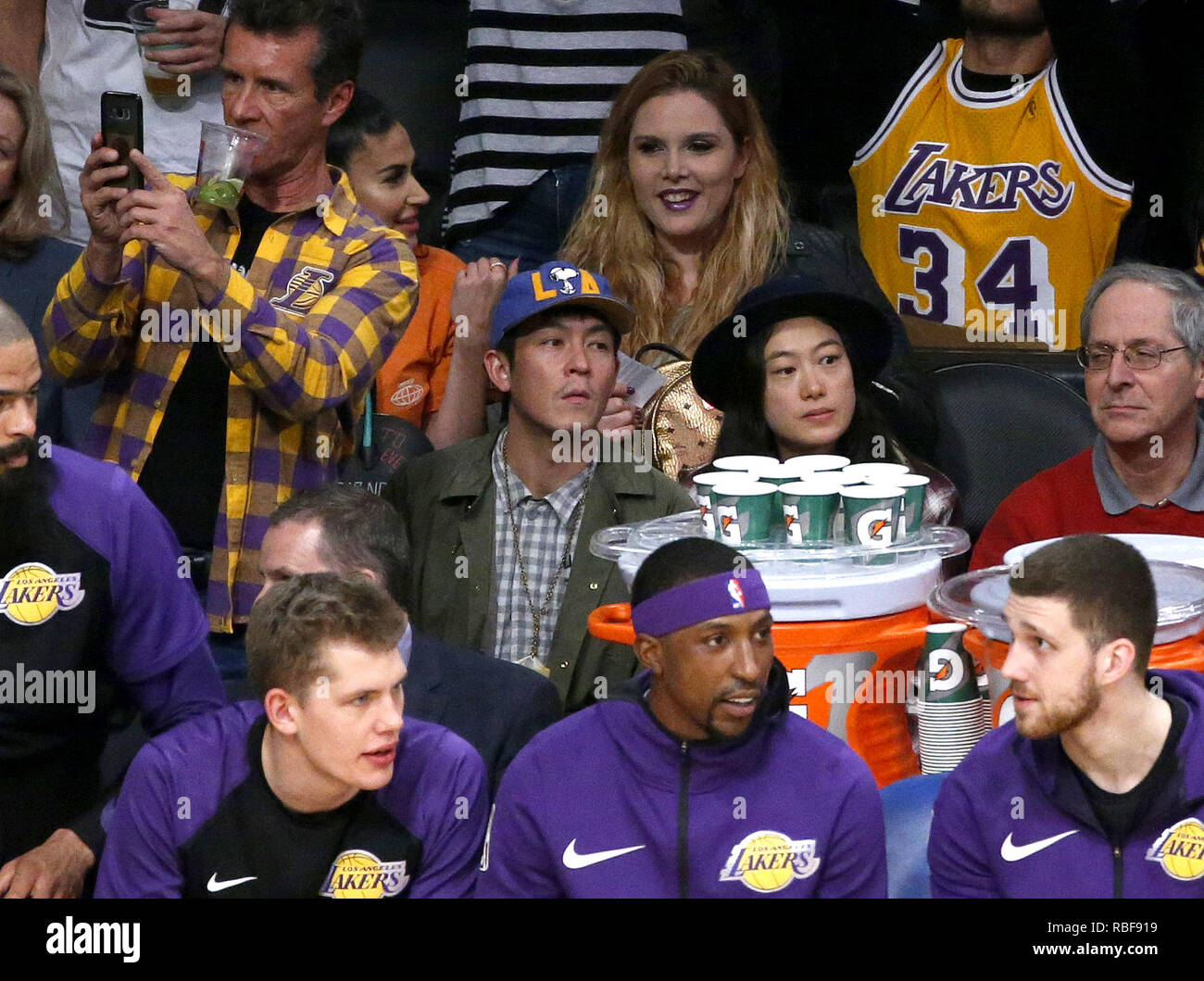 Los Angeles, California, USA. 9th Jan, 2019. Hong Kong-Canadian actor ...