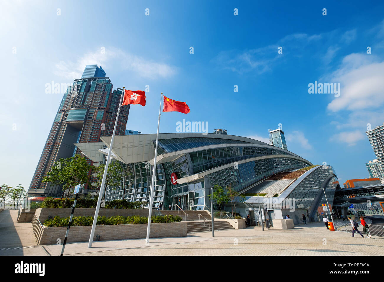 Hong Kong, China. 19th Nov, 2018. A High speed rail station ...